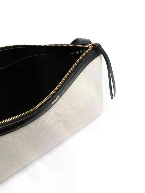 JIL SANDER Logo-stamp Shoulder Bag