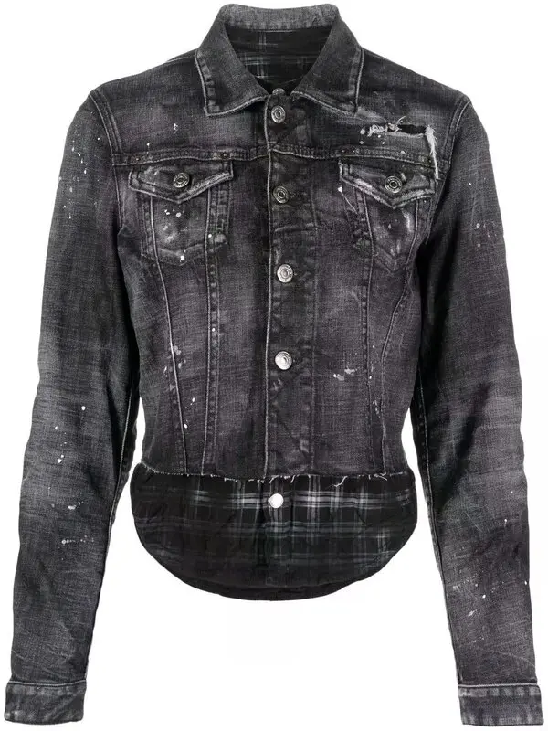Dsquared2 Distressed-effect Denim Jacket