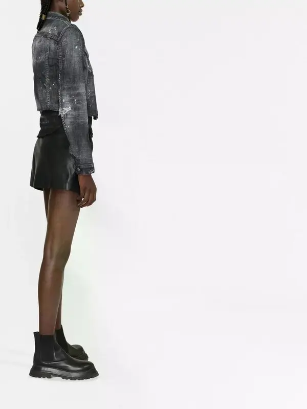 Dsquared2 Distressed-effect Denim Jacket