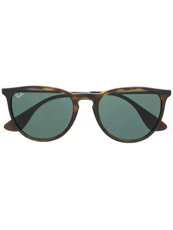 Ray-ban Tortoiseshell Round Frame Sunglasses - Brown