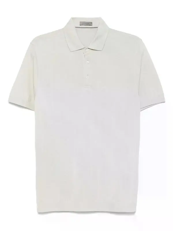 Corneliani Jersey Polo Shirt - Grey