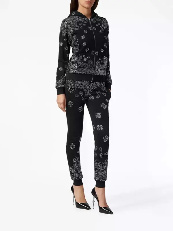 Philipp Plein Paisley-printed Jogging Set