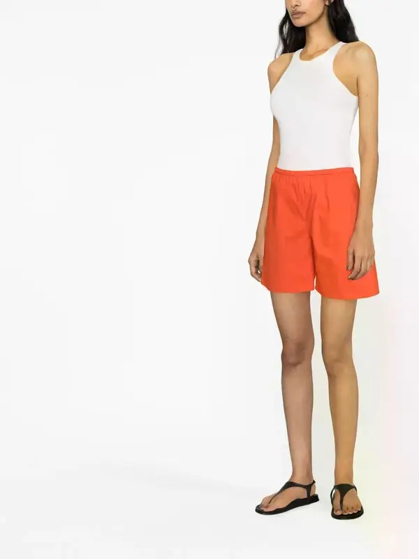 BY MALENE BIRGER Siona Organic Cotton Shorts - Orange