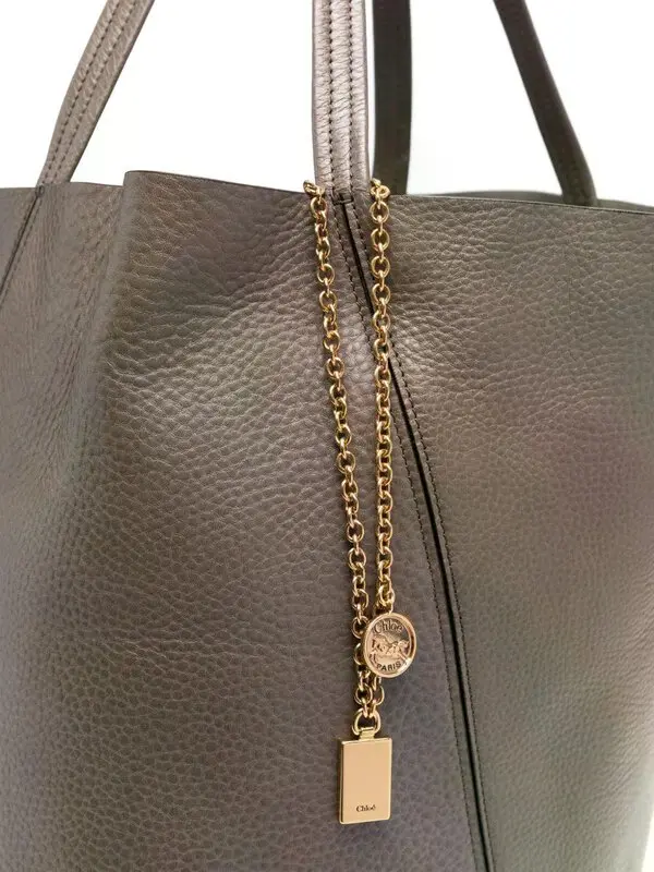 Chloé Large Spin Tote Bag - Green