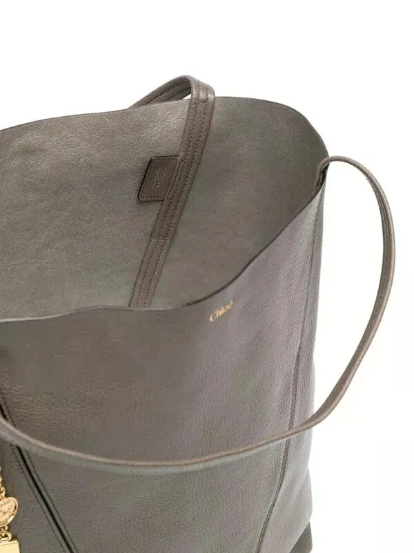 Chloé Large Spin Tote Bag - Green