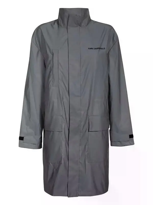 Karl Lagerfeld Techno-fabric Coat