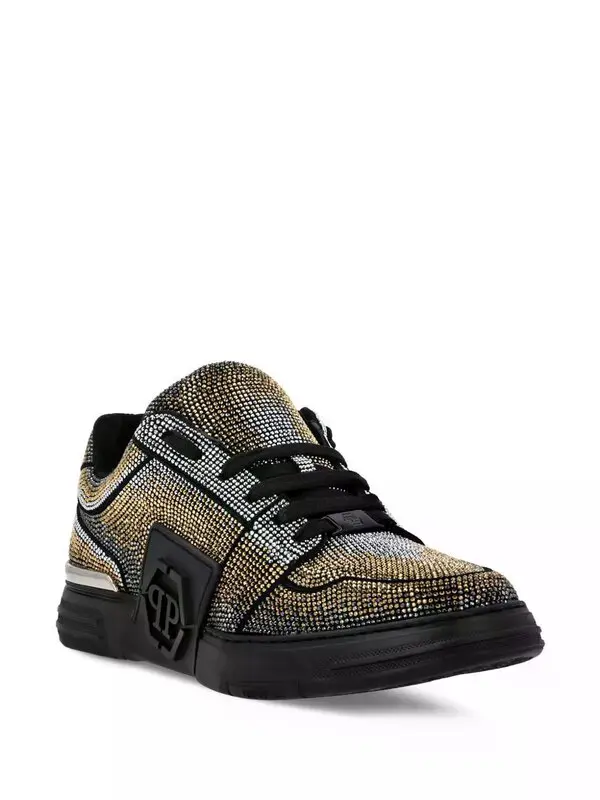 Philipp Plein Embellished Hexagon Low-top Sneakers