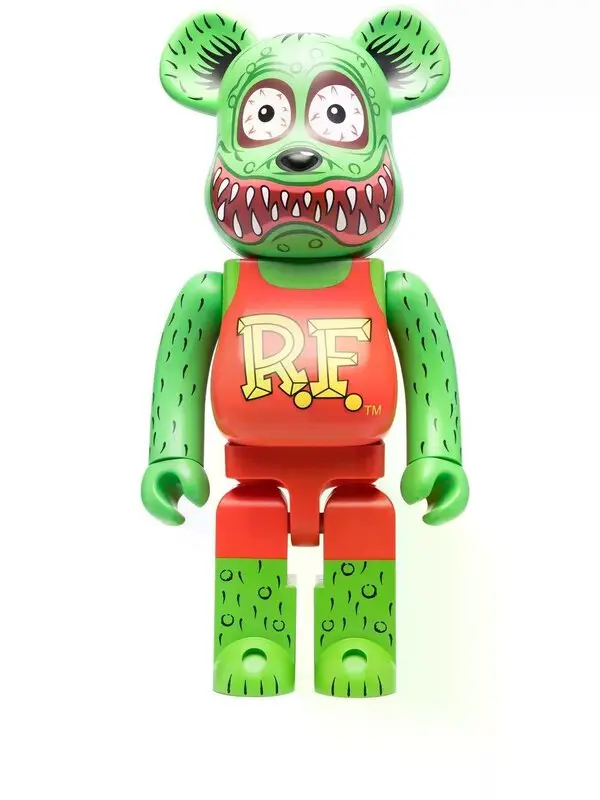 MEDICOM TOY Rat Fink Be@rbrick Figure - Green
