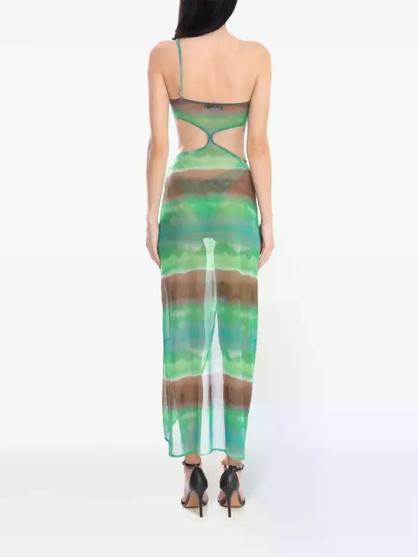 AMIR SLAMA Tulle Maxi Dress
