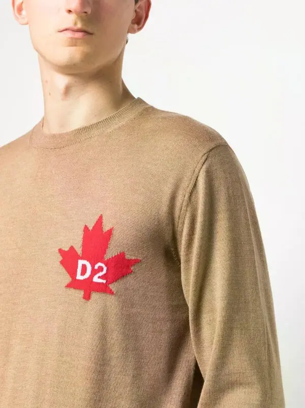 Dsquared2 Fine-knit Crew-neck Jumper