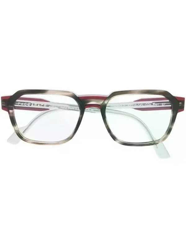 FACE À FACE Square-frame Optical Glasses - Grey
