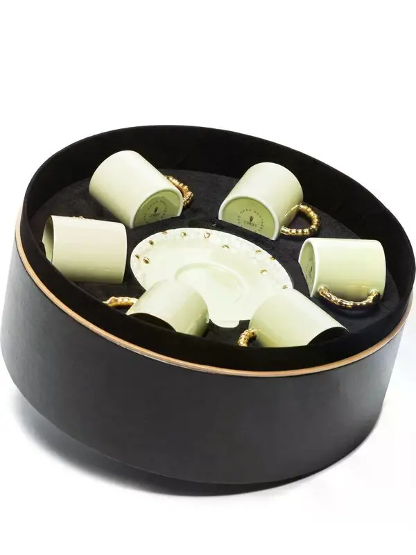 L'Objet X Haas Brothers Cups And Saucers - Green