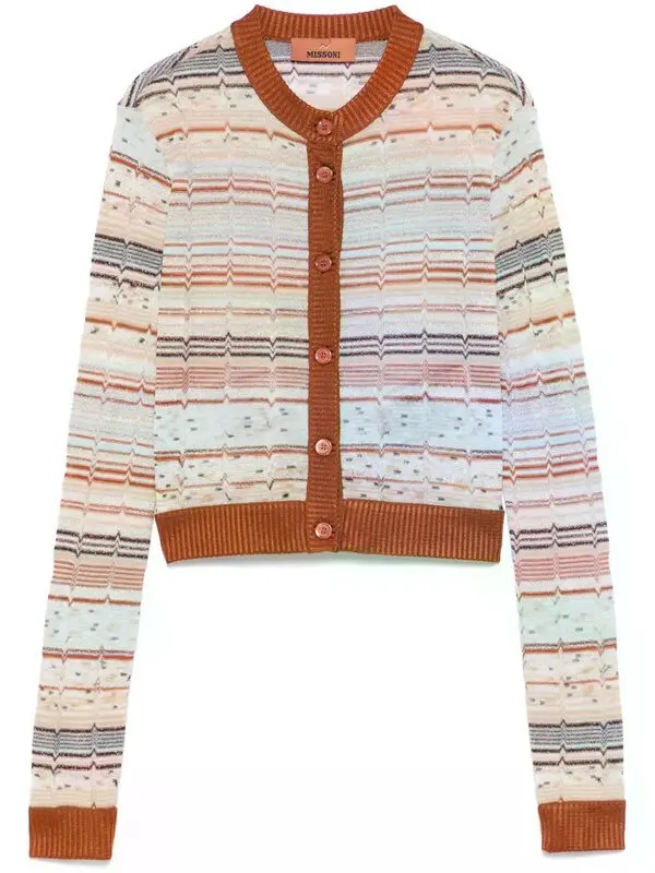 Missoni Lurex-detail Cardigan