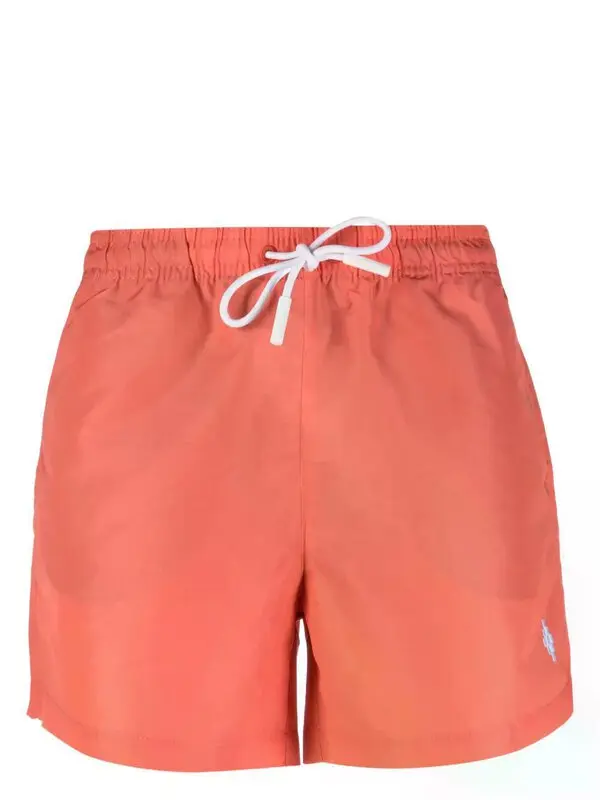 COUNTY OF MILAN Cross Swim Shorts - Orange