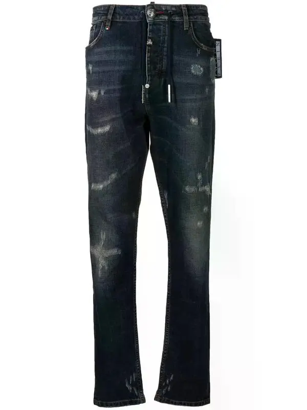 Philipp Plein Low-rise Slim-cut Jeans