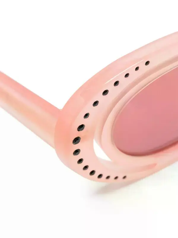 Marni Crystal-embellished Round-frame Sunglasses