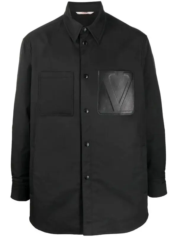 Valentino Garavani Logo-patch Jacket