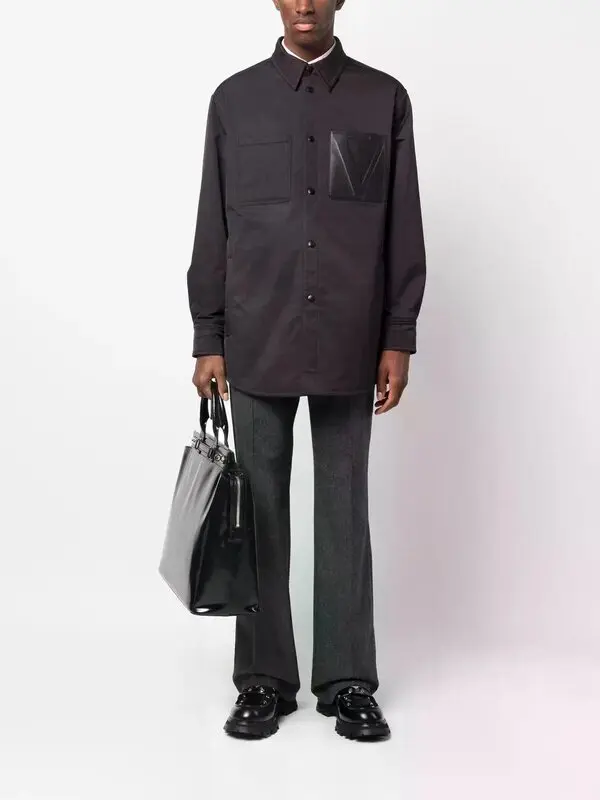 Valentino Garavani Logo-patch Jacket