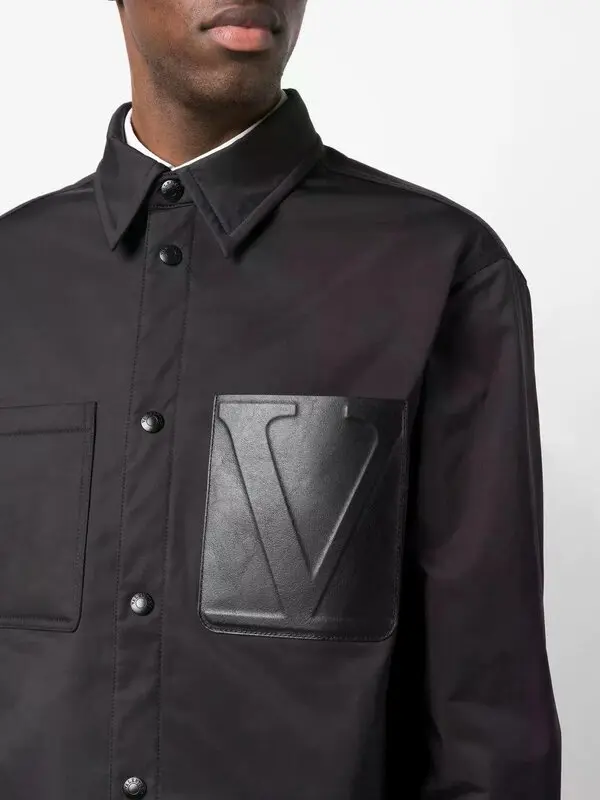 Valentino Garavani Logo-patch Jacket