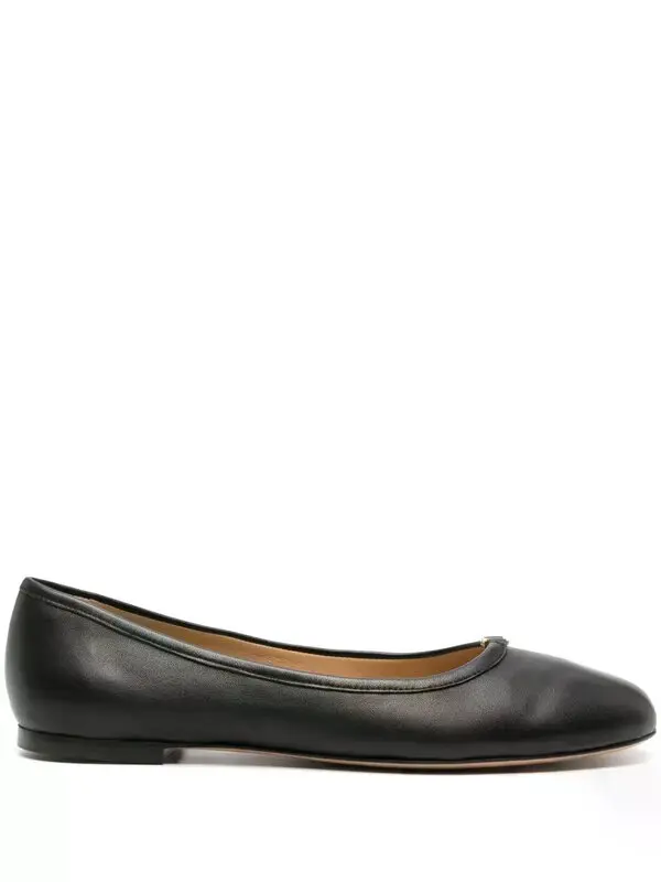 Chloé Marcie Leather Ballerina Shoes