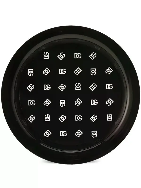 Dolce & Gabbana Metal Tray - Black
