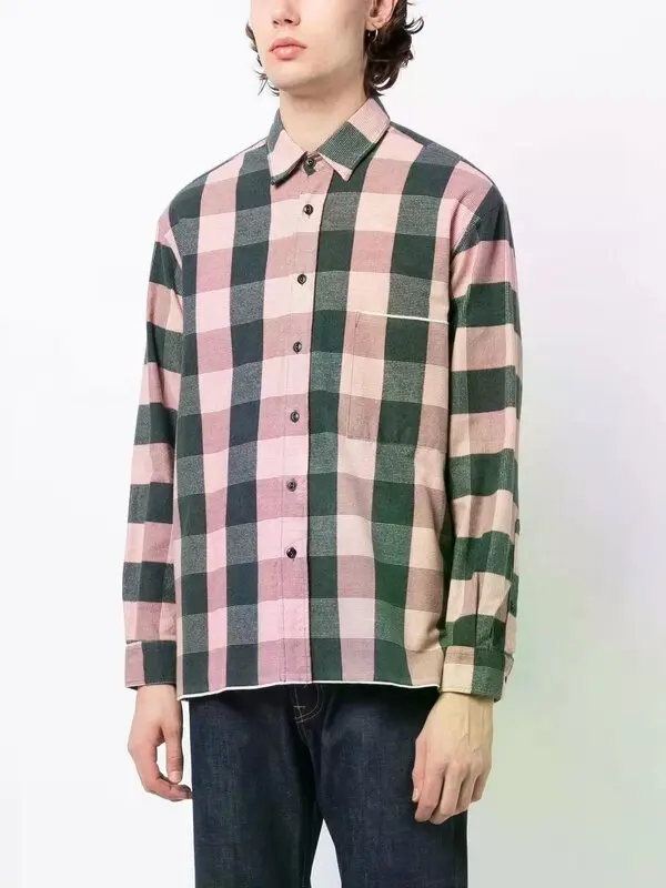 President's Check-print Cotton Shirt