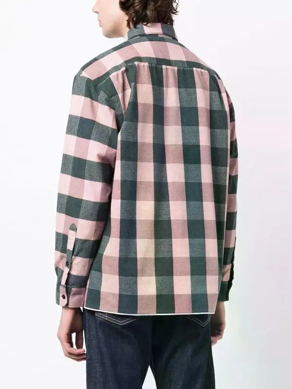 President's Check-print Cotton Shirt