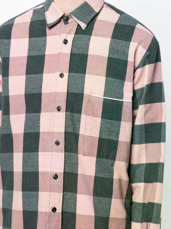 President's Check-print Cotton Shirt
