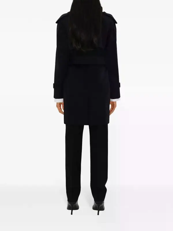 Burberry Detachable-collar Trench Coat