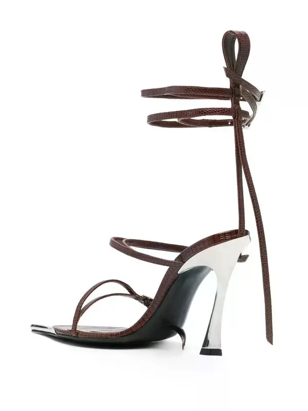 MUGLER 95mm Fang Sandals
