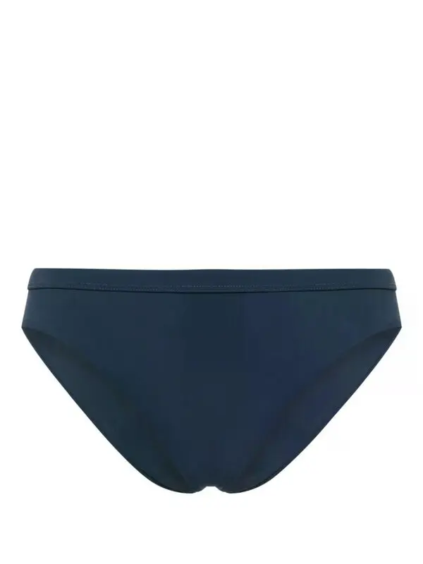 JIL SANDER Elasticated-waistband Bikini Bottom - Blue
