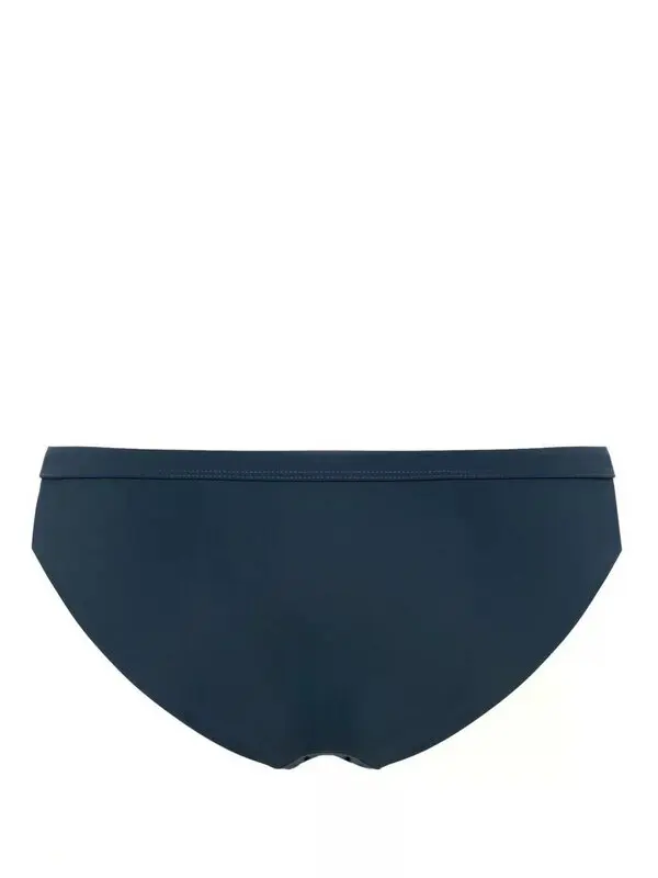JIL SANDER Elasticated-waistband Bikini Bottom - Blue