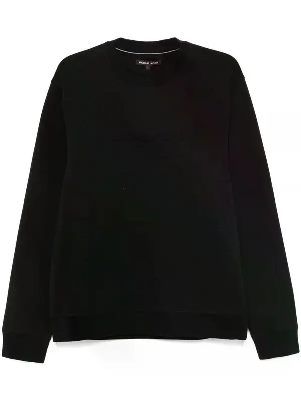 Michael Kors Logo-embossed Sweatshirt - Black