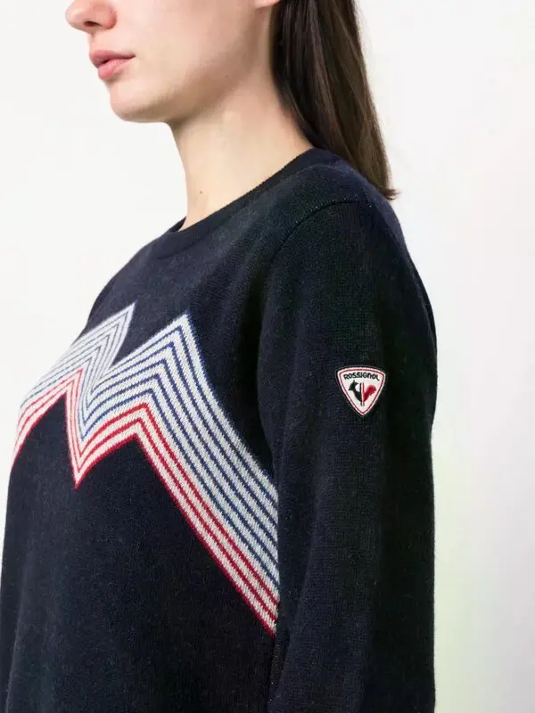 Rossignol Mountain Round-neck Sweater - Blue