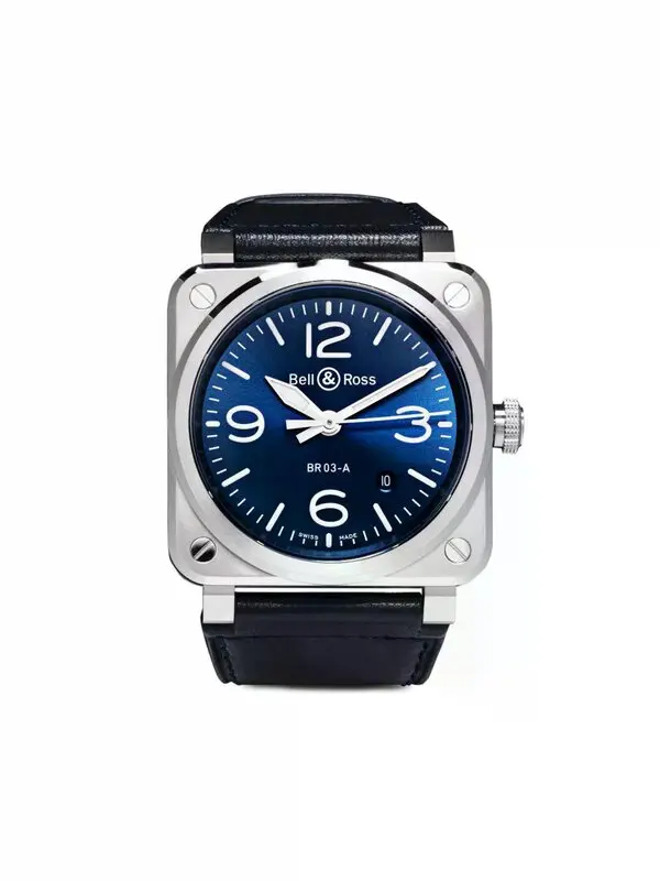 BELL & ROSS Br 03 41mm Timepiece - Blue