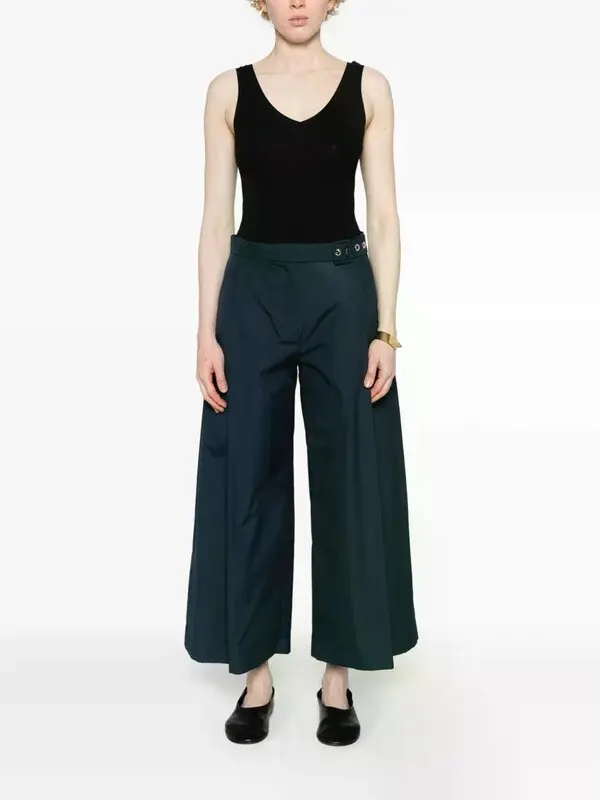 Max Mara Assiro Wide-leg Cropped Trousers