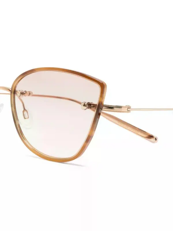 Barton Perreira Brandy Cat-eye Sunglasses - Brown