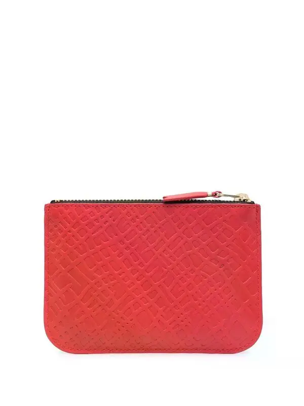 Comme Des Garçons Embossed Leather Wallet