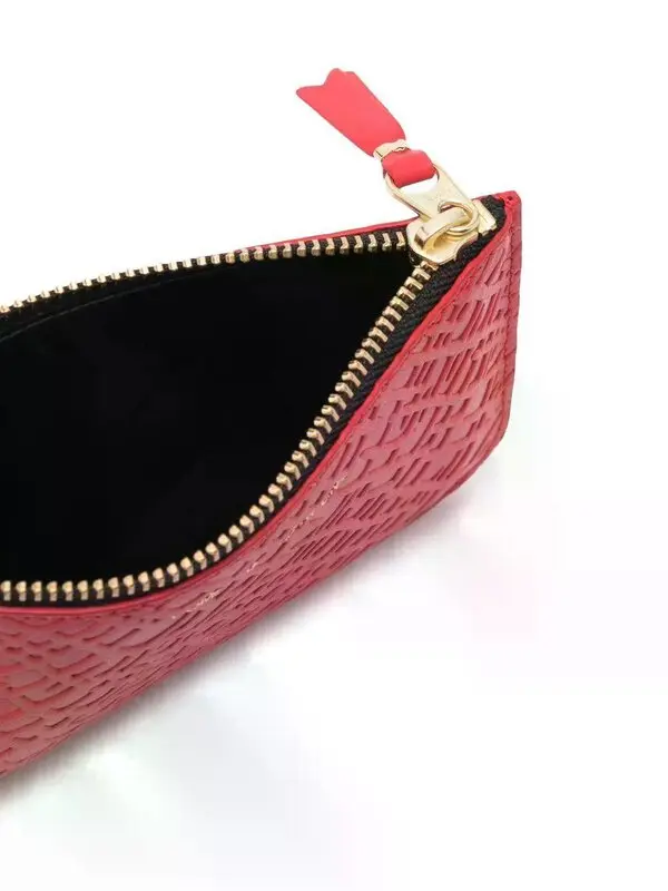 Comme Des Garçons Embossed Leather Wallet