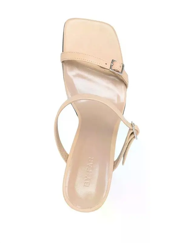 By Far Flick 90mm Sandals - Neutrals