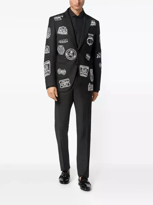 Philipp Plein Patches Blazer