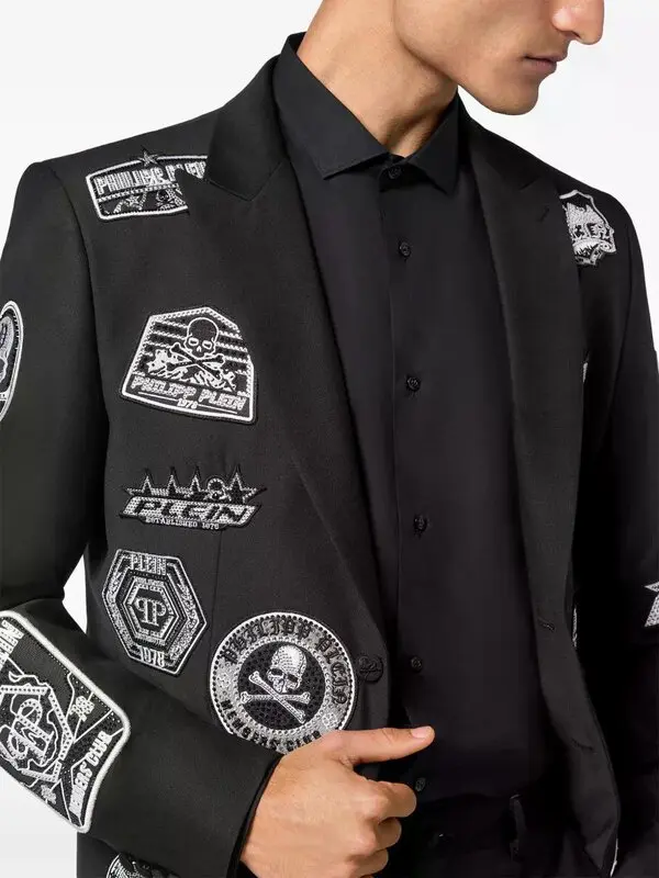 Philipp Plein Patches Blazer