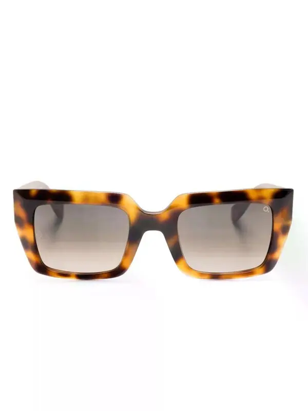 ETNIA BARCELONA Gorgonia Square-frame Sunglasses - Brown