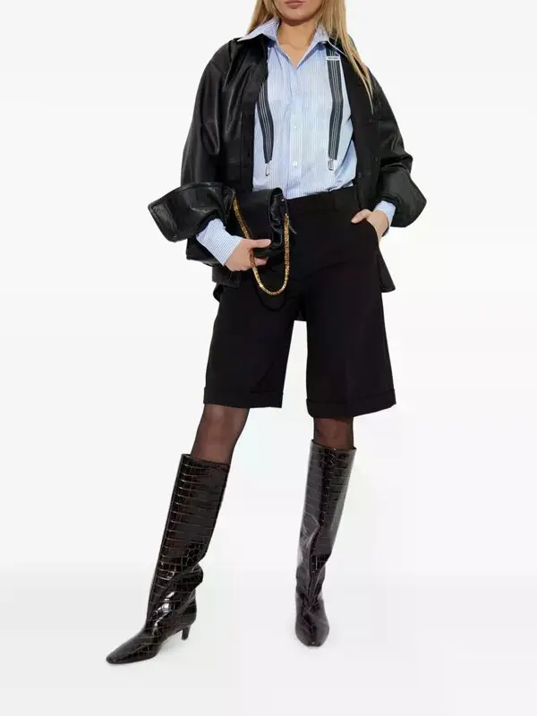 Moschino Creased Shorts