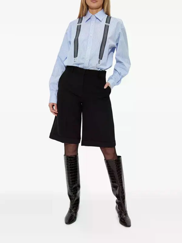 Moschino Creased Shorts