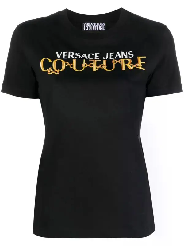 Versace Logo Couture Print T-shirt