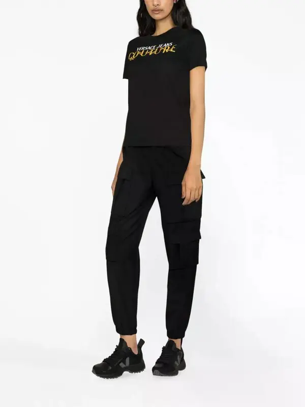 Versace Logo Couture Print T-shirt