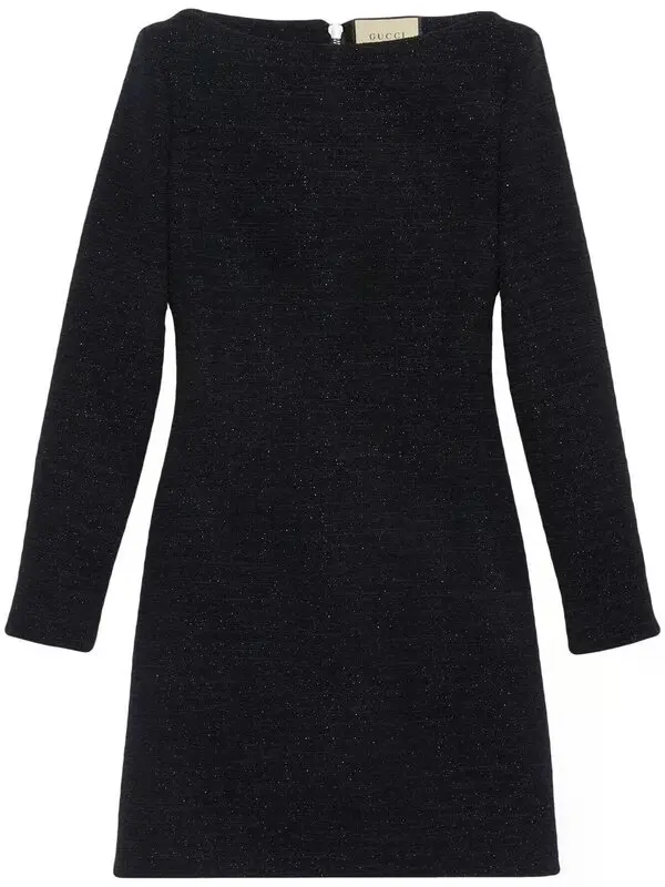 Gucci Glittered Tweed Dress