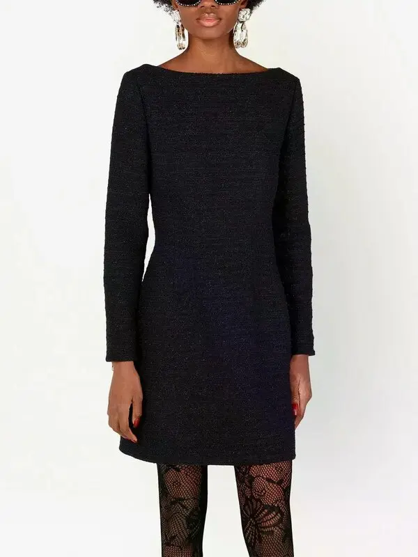 Gucci Glittered Tweed Dress