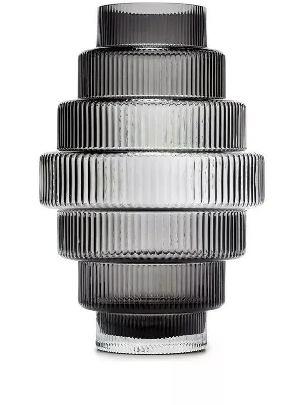 POLSPOTTEN Small Steps Vase - Grey